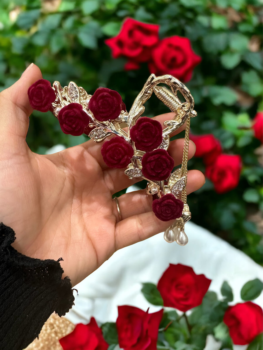 Royal Rose Clip – Glimmish